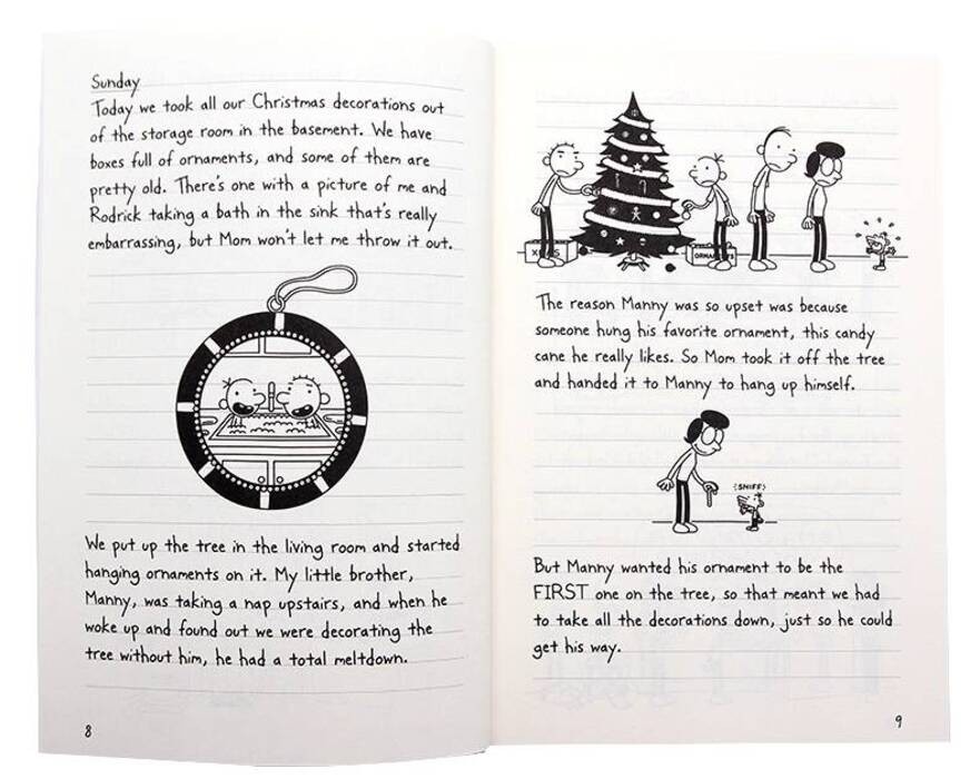 Diary of a Wimpy Kid Book 6 Cabin Fever Agoraphobia English Original ...