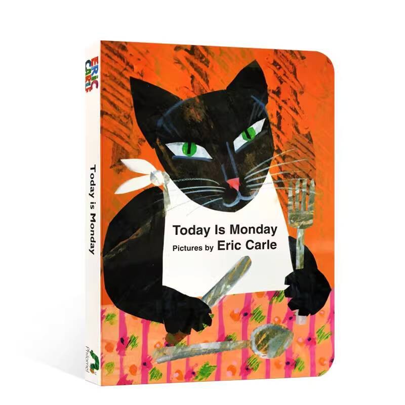 Today Is Monday Original English Picture Book by Eric Carle Recommended ...