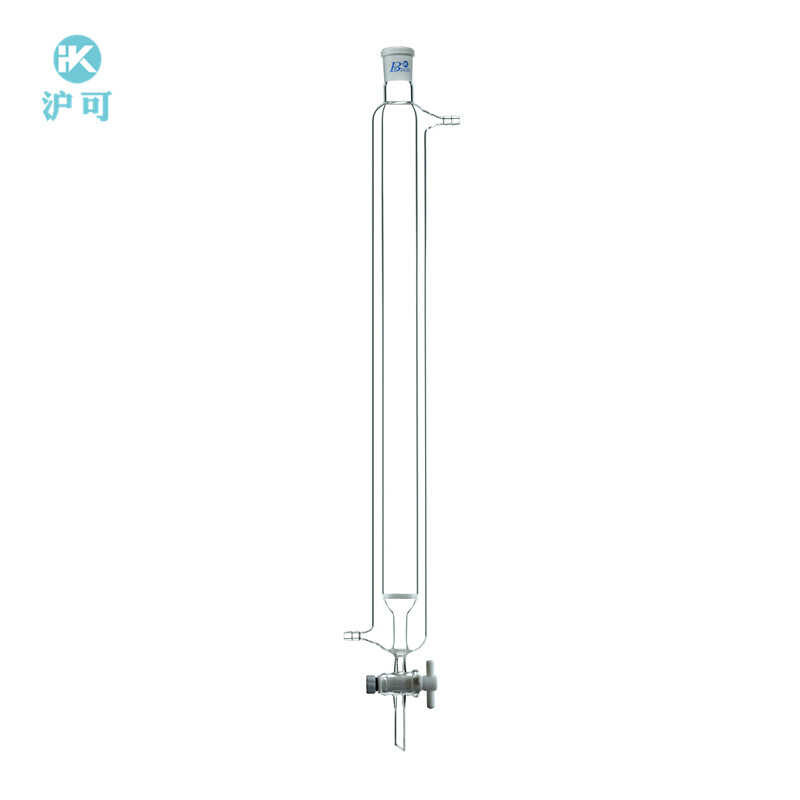 Layer Glass Double Chromatography Column Inner Tube Outer Diameter 13 ...