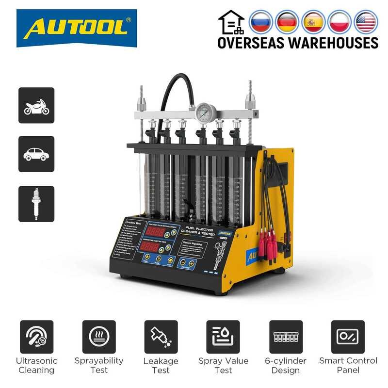 Tt Autool Ct200 Car Fuel Injector Cleaning Hine Auto Ultrasonic Cleaner ...