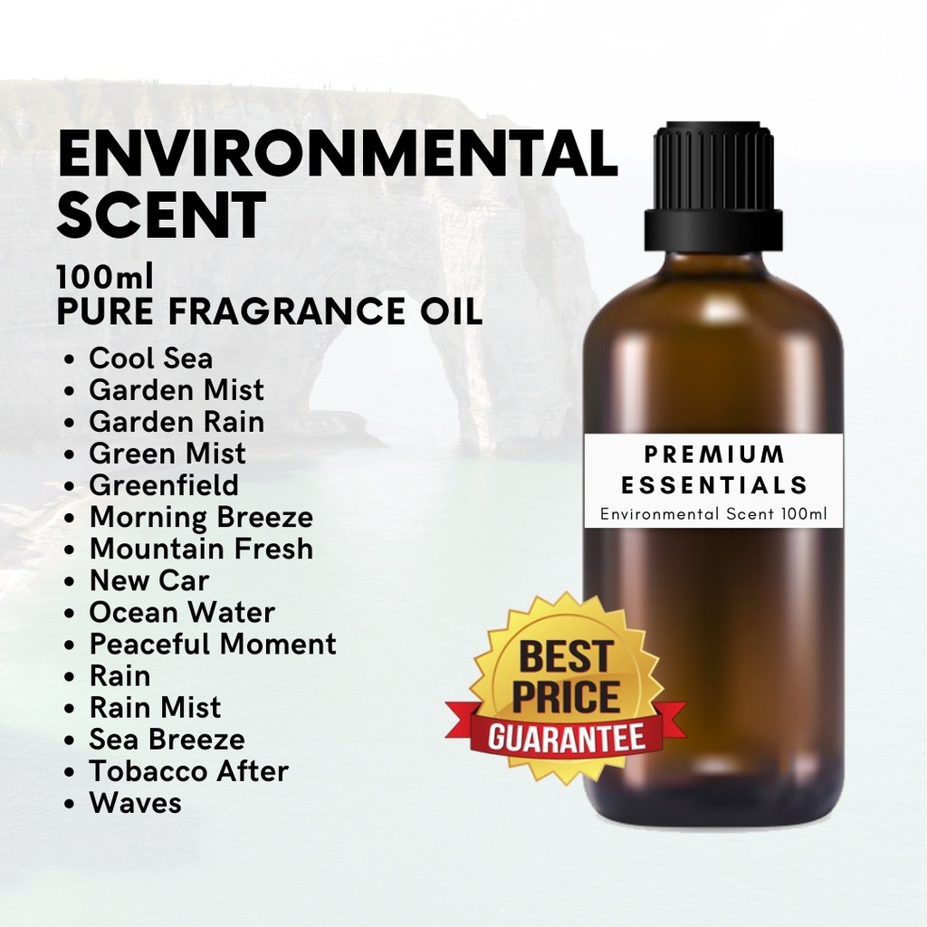FRAGRANCE OIL ENVIRONMENTAL SCENTS (100ml) SOAP MAKING CANDLE MAKING ...