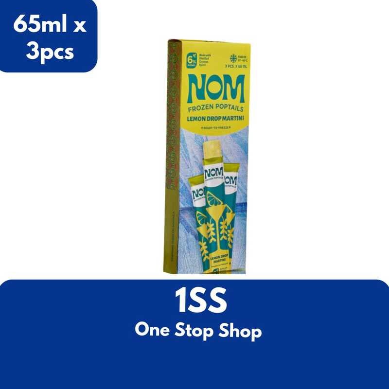 Nom Frozen Poptails, Lemon Drop Martini, 65Ml X 3Pcs 43E E3b 8F6 ...