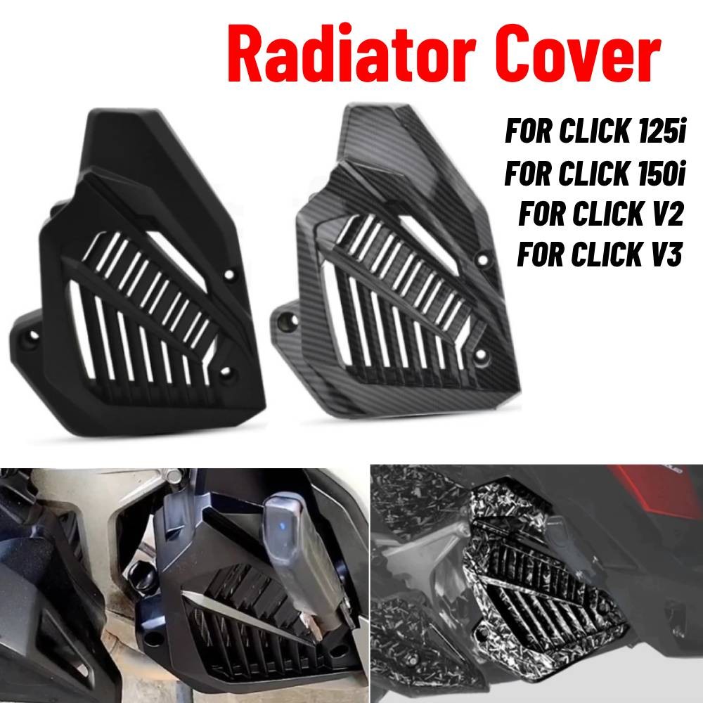 Motorcycle Radiator Cover for Honda Click 125i 150i V2 V3 Game Changer ...