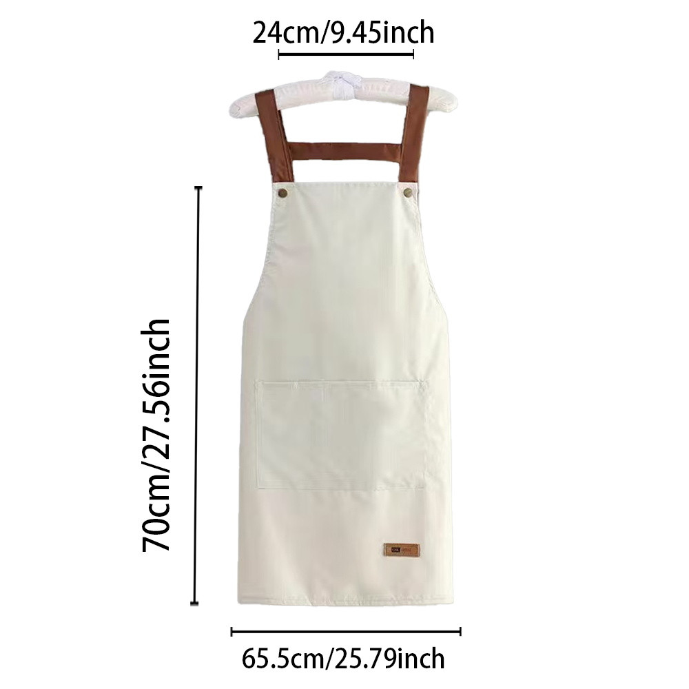 Apron White Chef's Cook competition apron pictures work apron Student ...
