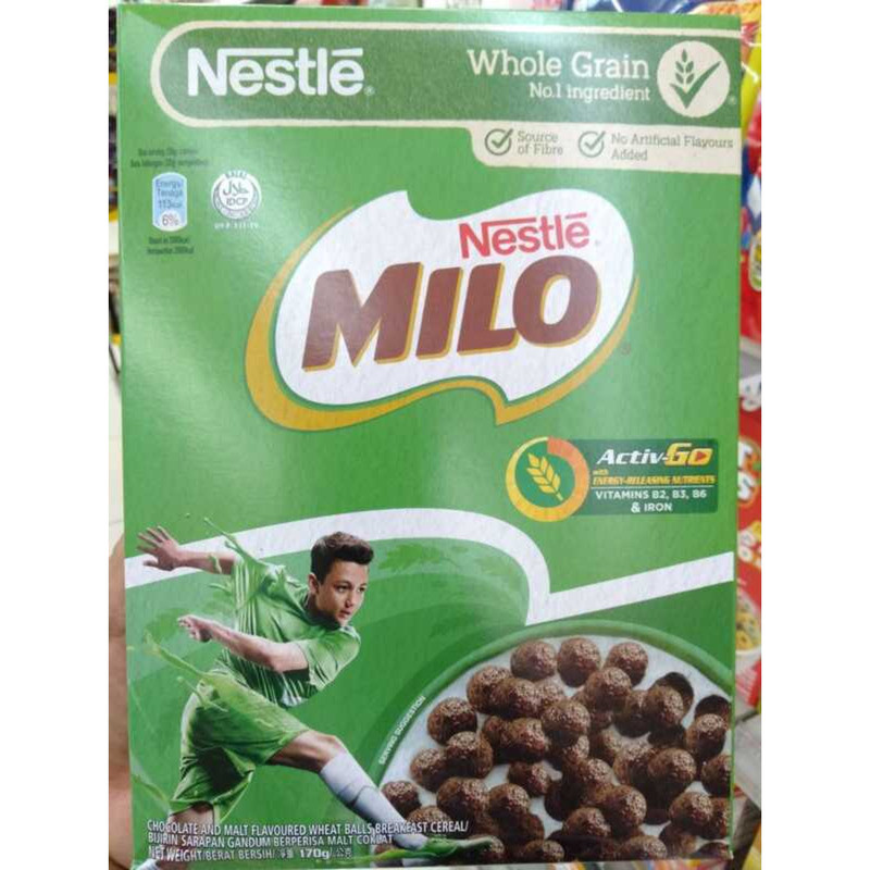 Milo Breakfast Cereal 170G. E0e | Shopee Philippines