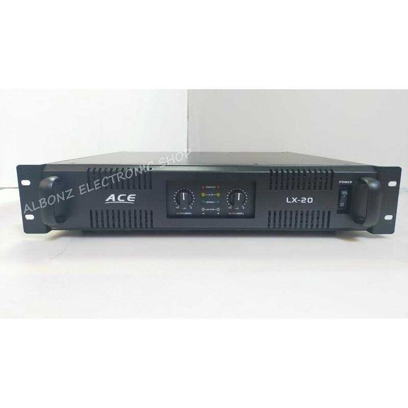 ACE Lx-20 1800Watts Professional Power Amplifier | Shopee Philippines
