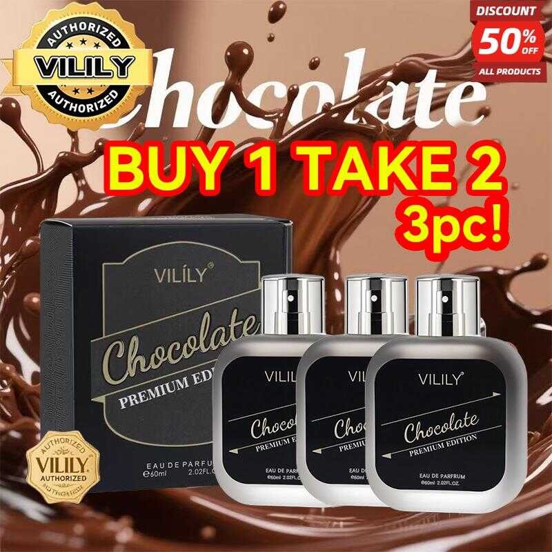 Buy 1 Take 2 VILILY For Men 24H Long Lasting Chocolate Perfume Unisex ...