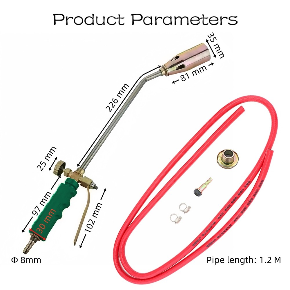 #35 Liquefied Gas Welding Torch Double Switch Gas Torch Welding Gas ...