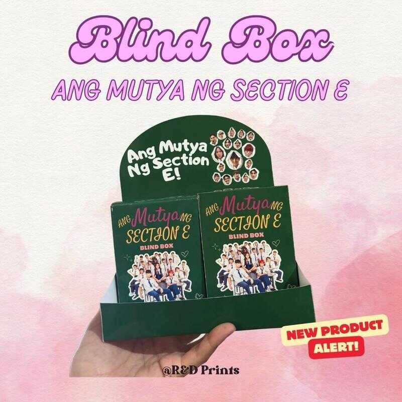 AMNSE Ang Mutya Ng Section E Blind Box Set Of Assorted Fanmade Gifts ...
