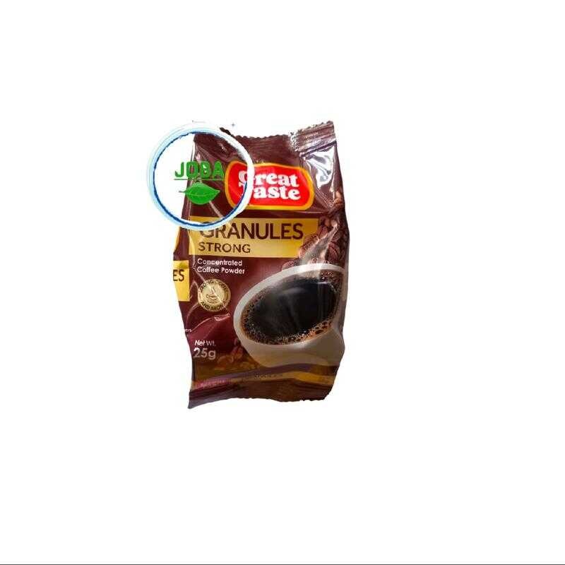 GREAT TASTE GRANULES 25G Concentrated Coffee Powder E75 Fa6 | Shopee ...