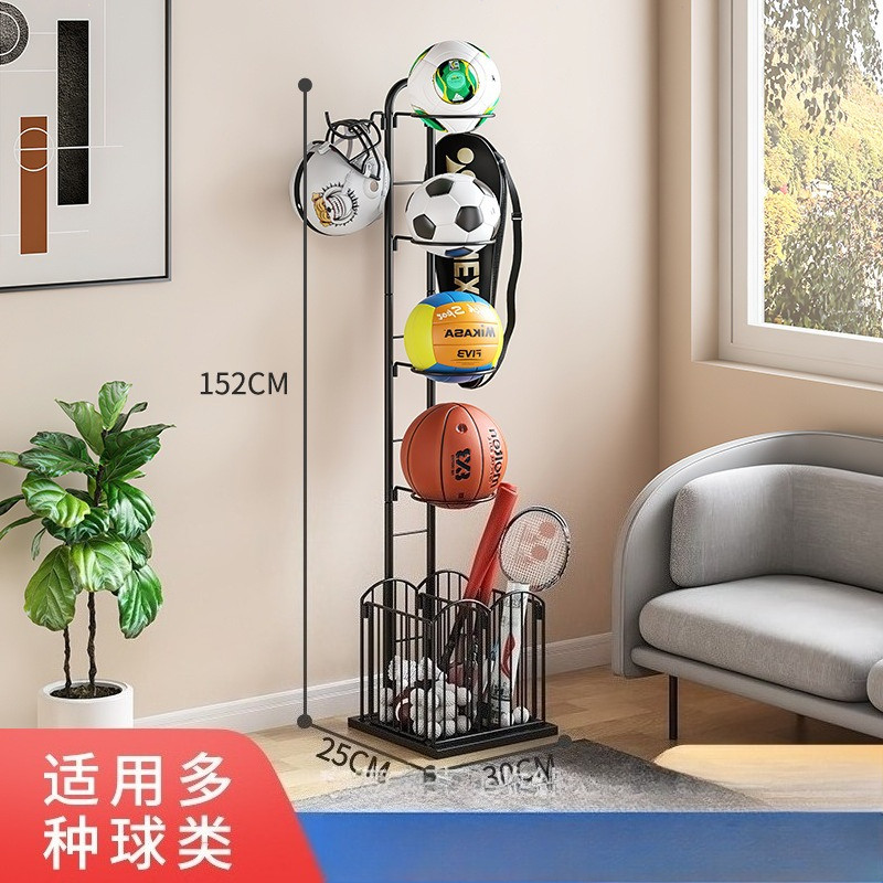 5-layer basketball storage rack, football volleyball rugby stand ...