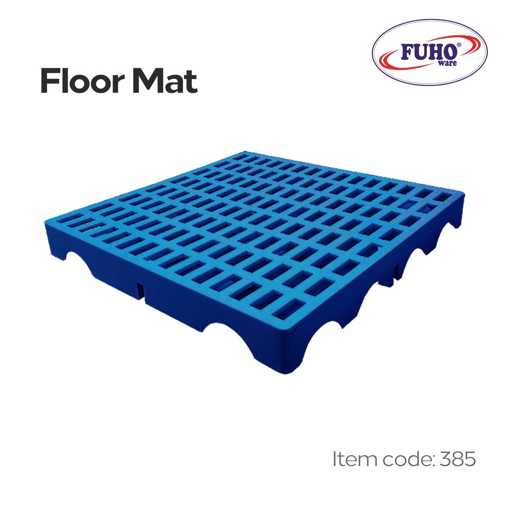 FUHO Plastic Floor Mat 12 x 12 Inches Matting, Anti- Slip Garden mat ...