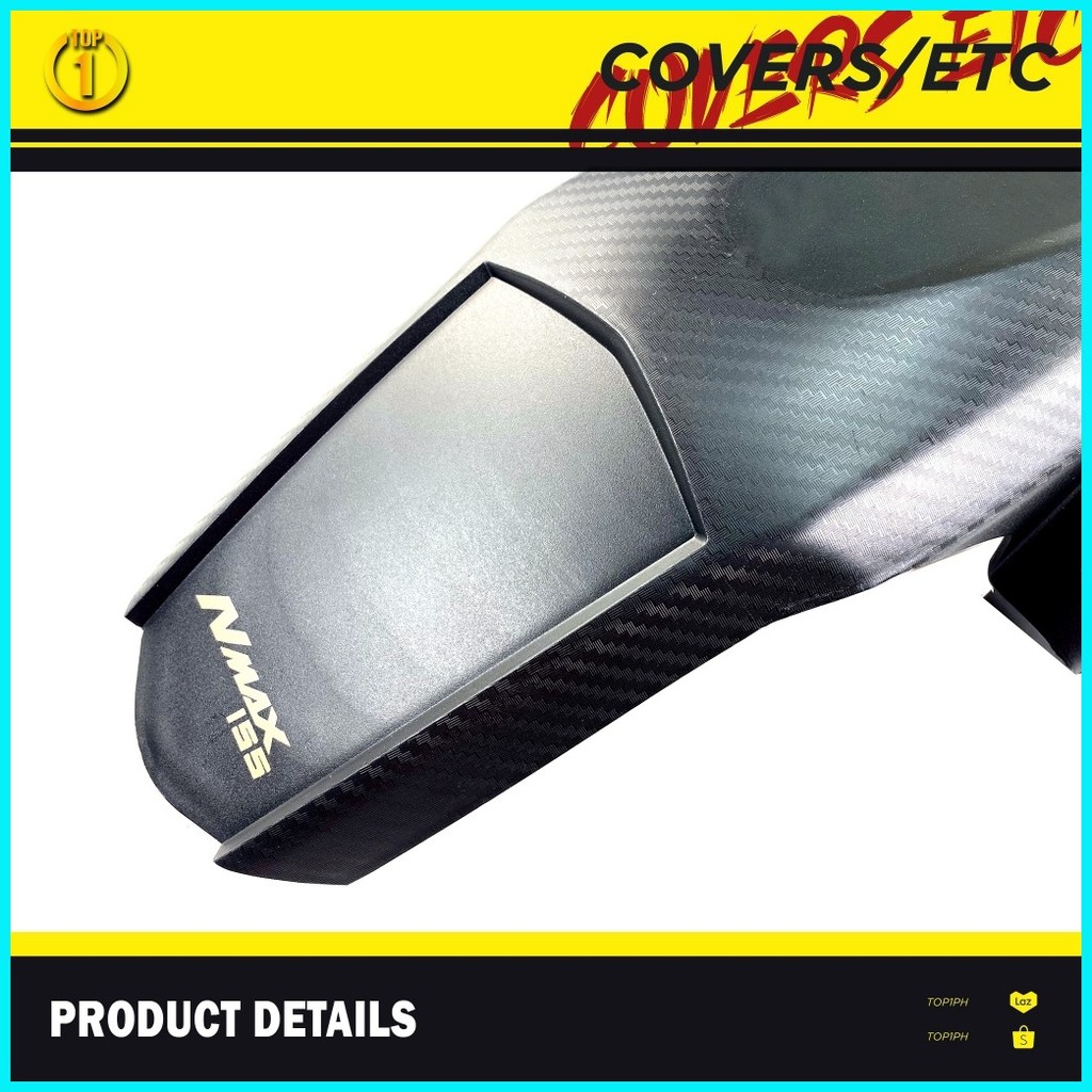 TOP1 RACING Yamaha Nmax V1 V2 Rear Fender Tire Hugger Mudguard Carbon ...