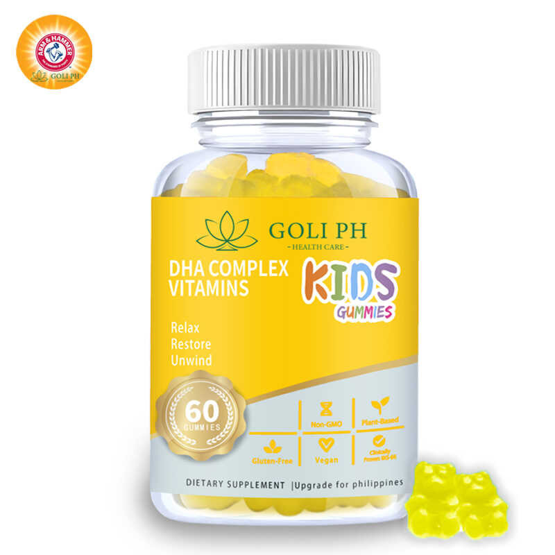 GOLI PH DHA gummies Kid Memory Booster For Children Promote Brain ...