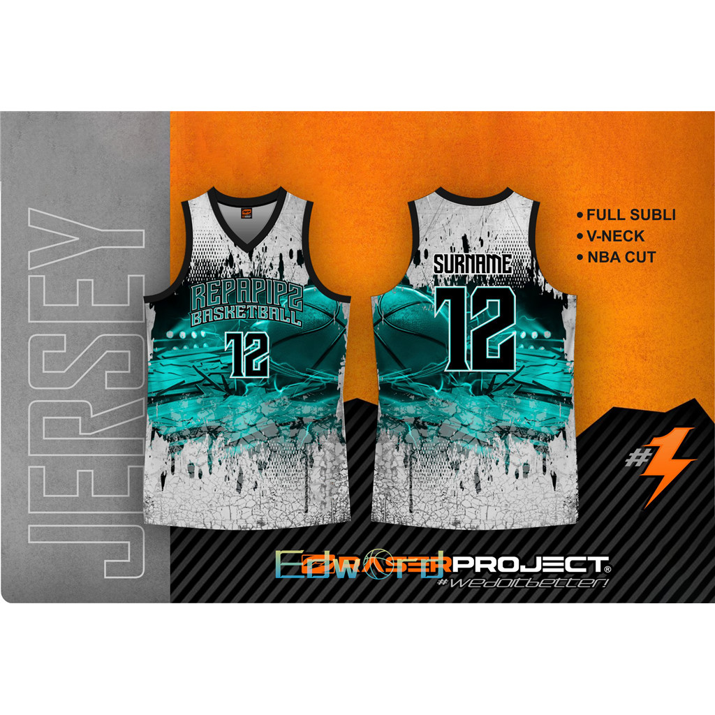 【Edward】2024 Customized Basketball Jersey Full Sublimation FREE ...