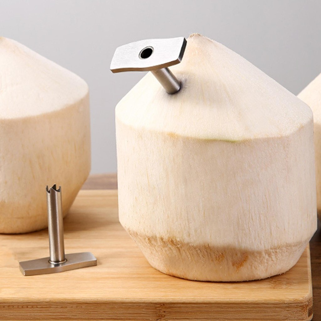 Stainless Steel Coconut Opener Coconut Punch Tool Coconut Hole Puncher ...