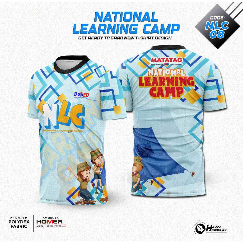 National Learning Camp T-Shirt Full Sublimation 2024 | Shopee Philippines