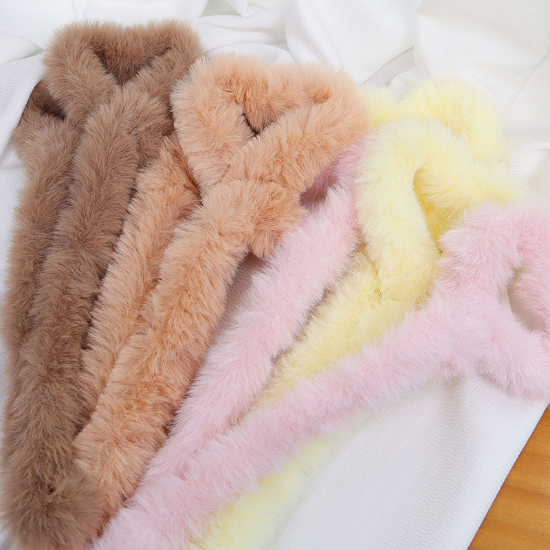 40mm Super Thick imitate Rabbit Fur Pipe cleaner big fuzzy wire ...