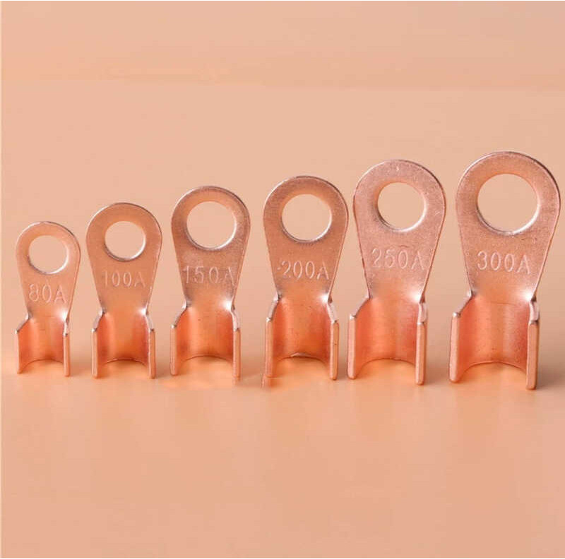 Tanging singsing ng tanso Lug Terminals OT10 20 30 40 50 60 80 100 to ...