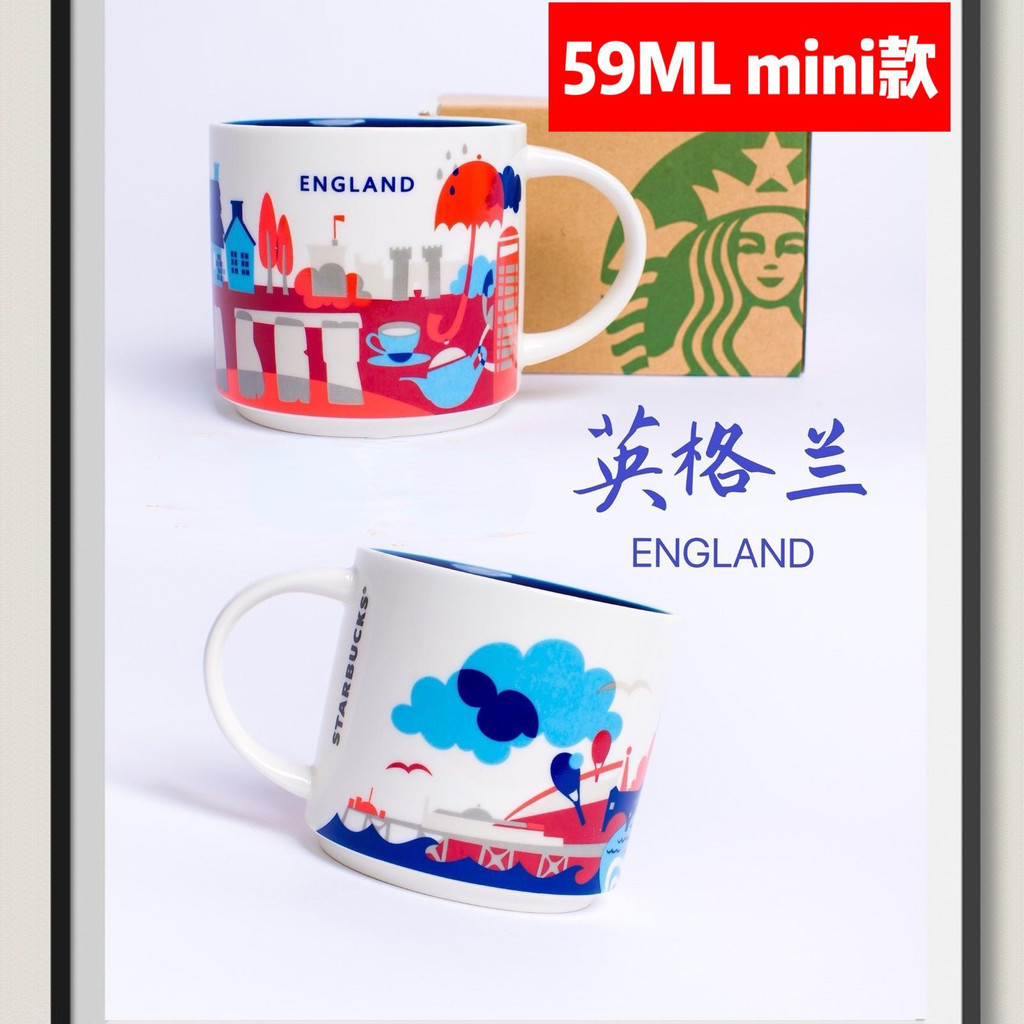 Starbucks Cup 59ML Cute Mini Ceramic Mug City Cup Water Cup Japan ...