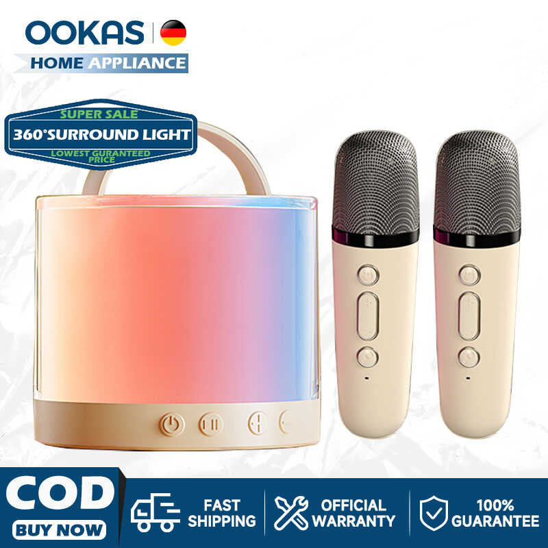 ookas COD opisyal nagsasalita ng Bluetooth miko speaker KTV Mini na may ...