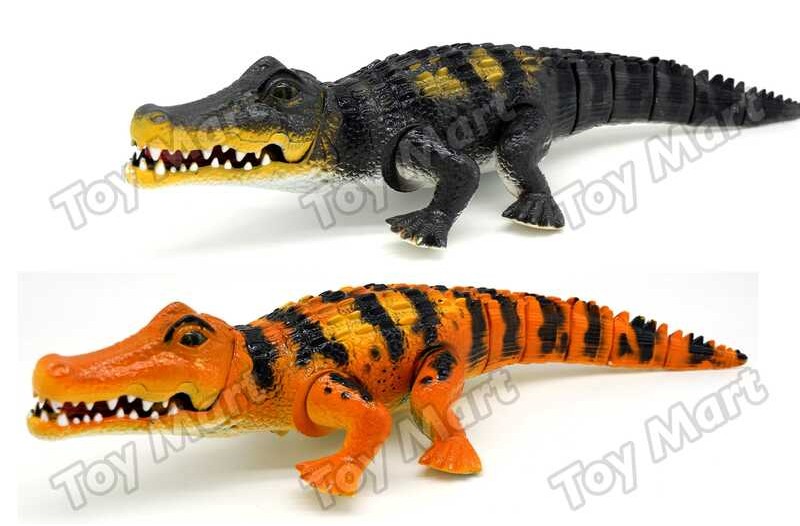 Walking Crocodile Alligator Animal Reptiles Emulated Light Sound ...