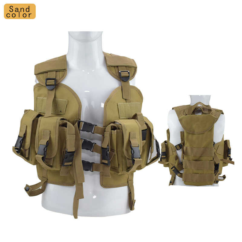 Men's Outdoor Camouflage Tactical Vests Military Equipment Army Combat ...