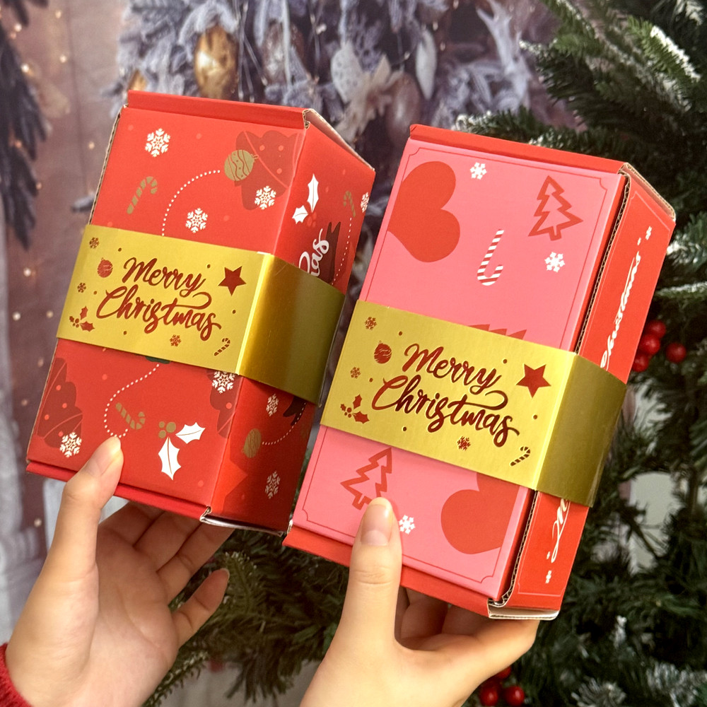 Christmas Surprise Bounce Box Folding Paper Box - DIY Money Pop Up ...