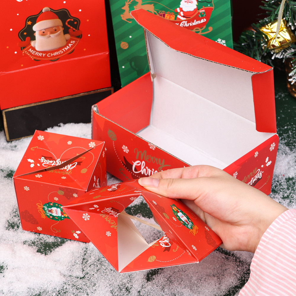 Creative Christmas Gift Box DIY Folding Paper Box - Money Pop Up ...