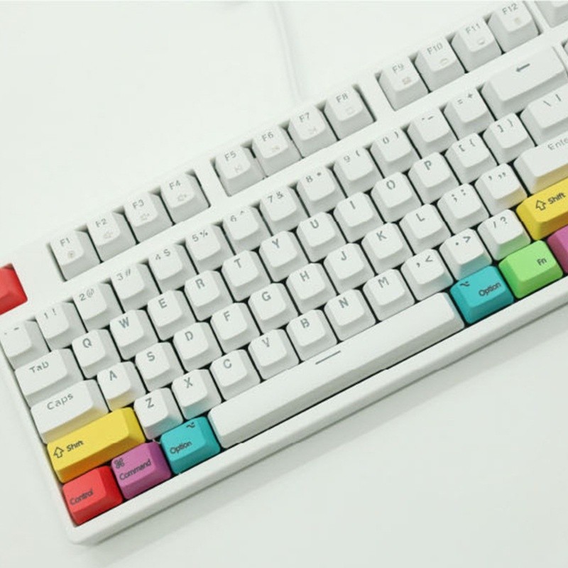 R*Oem Pbt Cmyk Keyboard Keycaps Laser Engraved 10 Keys | Shopee Philippines