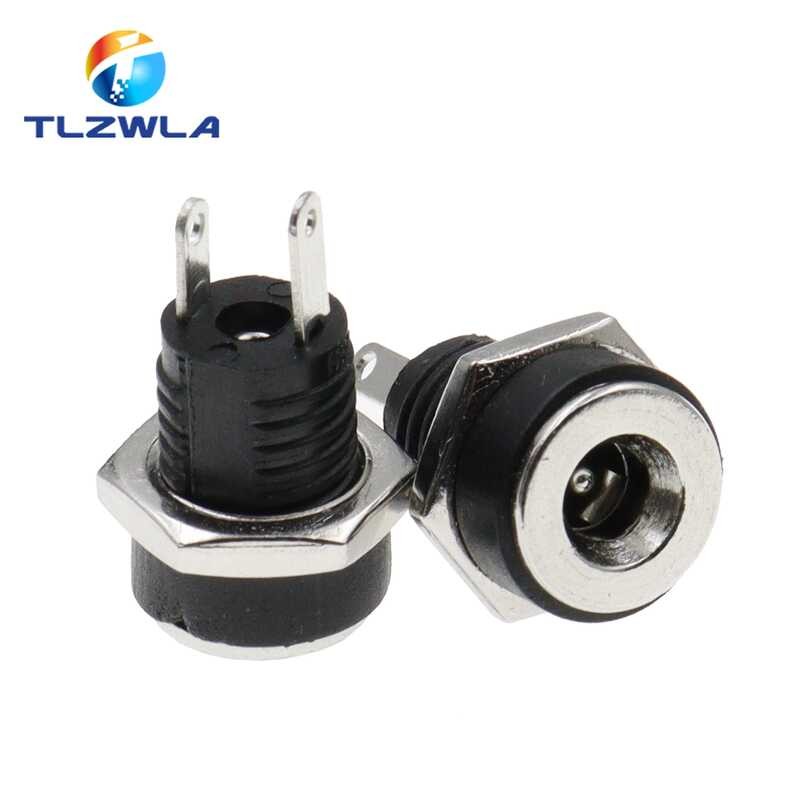 3A 10PCS DC-022B 12v for DC Power Supply Jack Socket Female Panel Mount ...