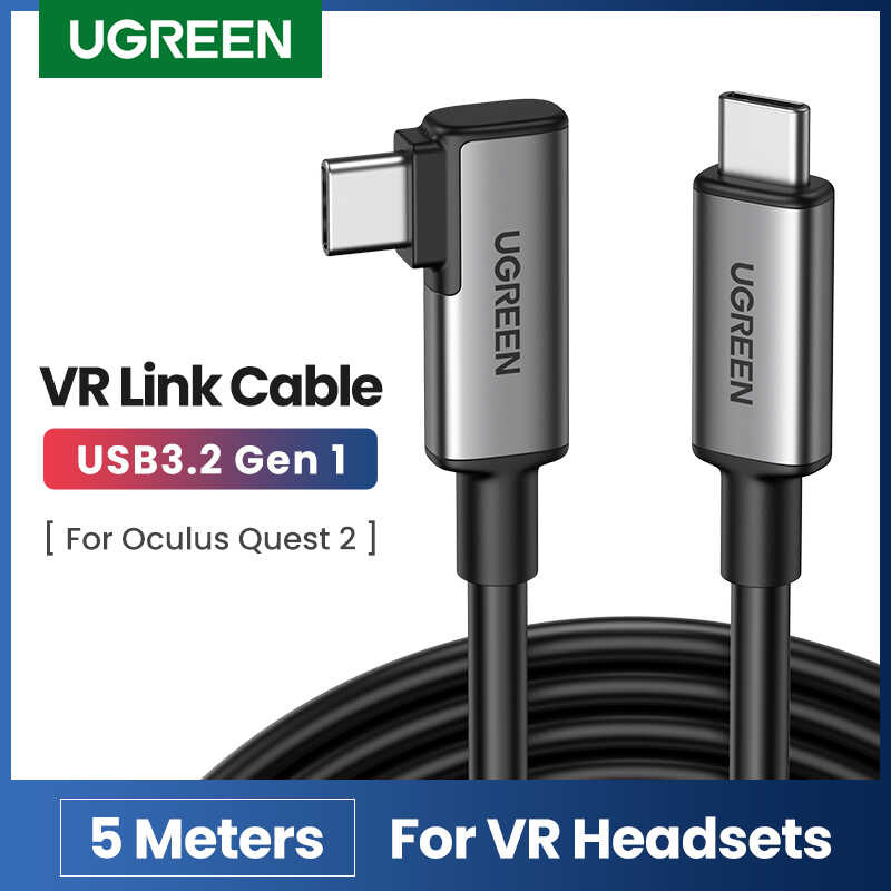 USB UGREEN C K Cable For Quest 2 Headset VR Usb3.2 Gen1 High Speed ...