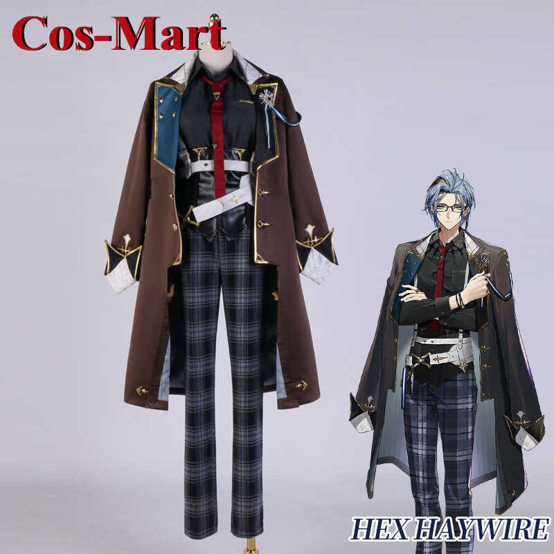 Vtuber Cos-Mart Anime Nijisanjien XSOLEIL Hex Haywire Cosplay Costume ...