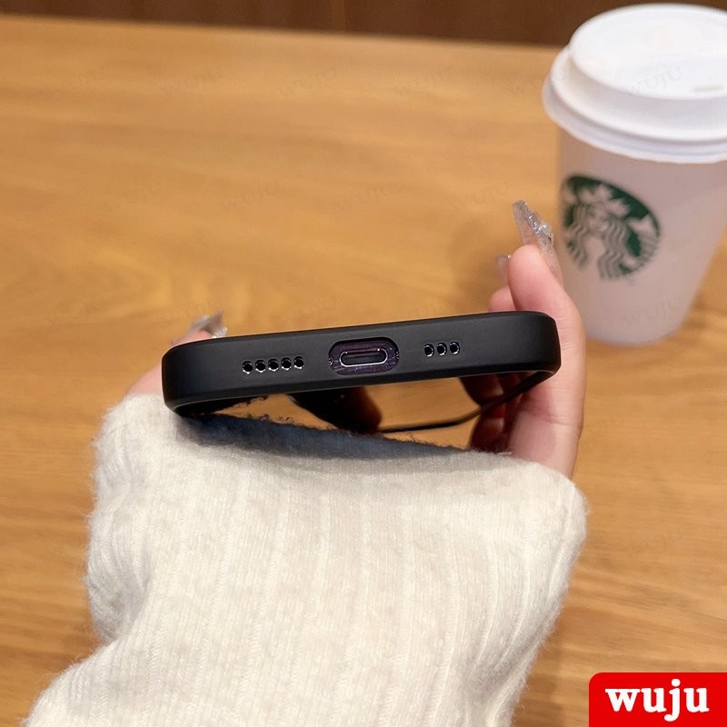 WUJU Metallic texture Luxury Magnetic Wireless Charge Phone Case Compatible For iPhone 16 15 14 ...