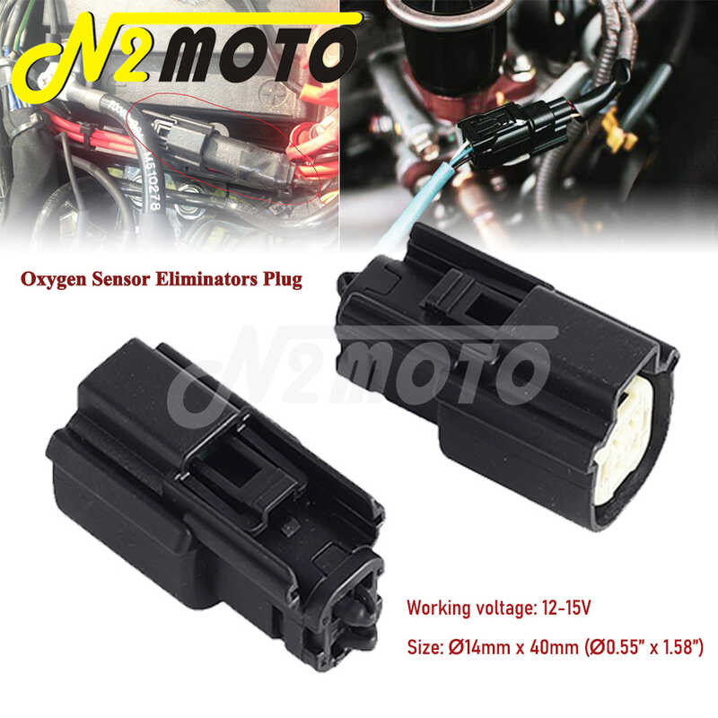 Motorcycle Oxygen Eliminators Plugs O2 Sensor Bypass Wiring Harness ...