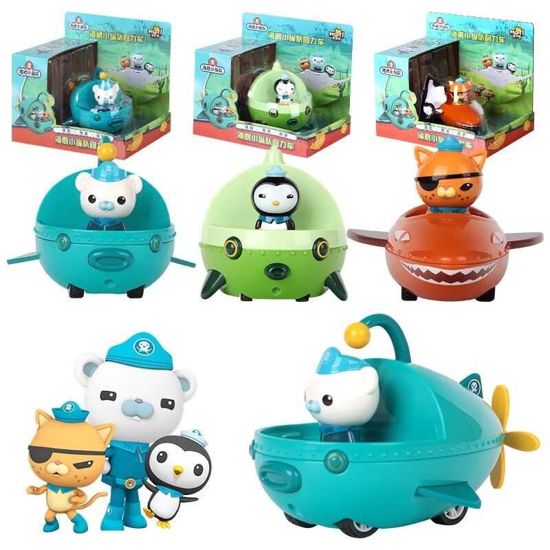 BACK Boat PULL Ship Model With Octonauts Figures Kids Toys Xmas Gift ...