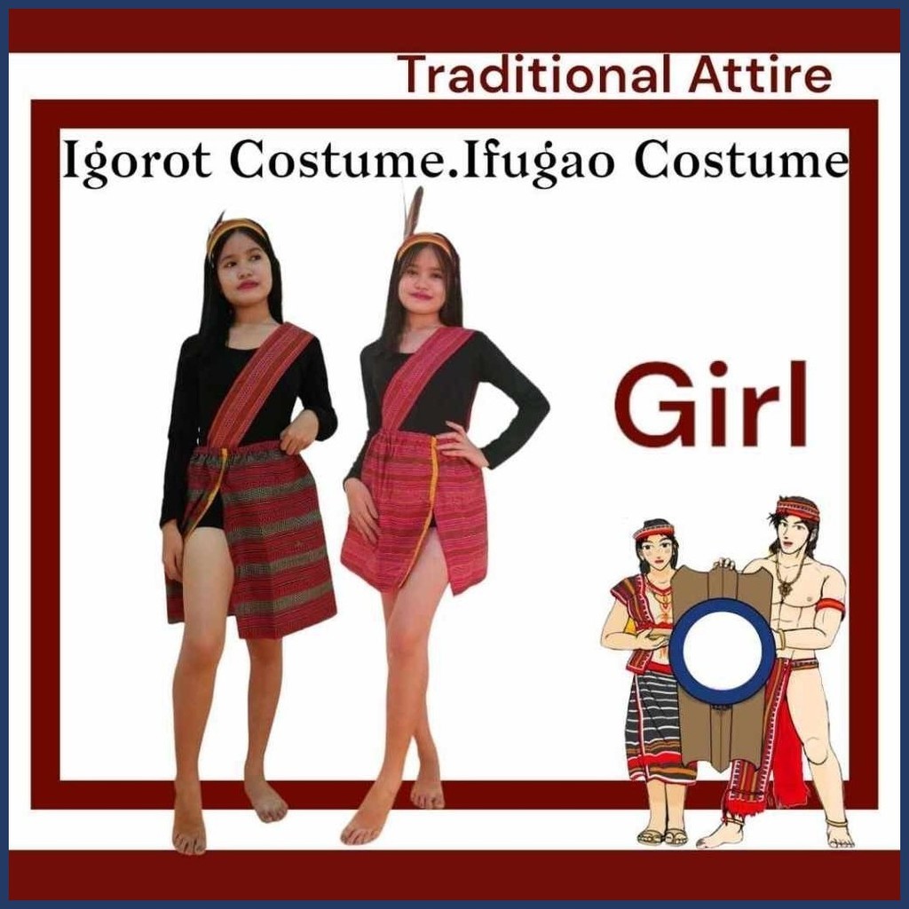 ∦ Dp AusloFactorythree Native Wear Igorot Ifugao Costumes for Kids and ...