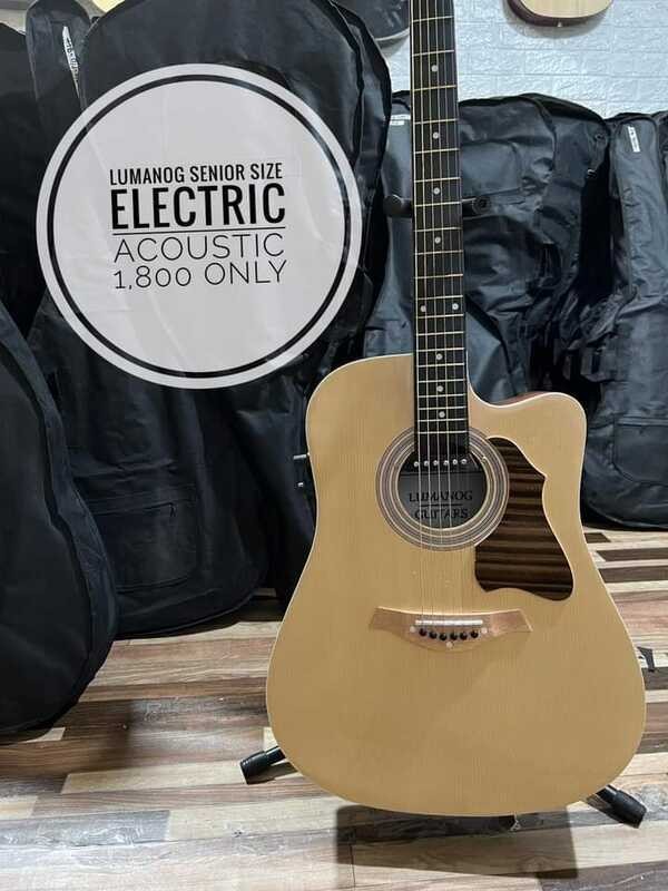 Senior Lumanog Size Electric Acoustic (Natural Color) (Natural Color ...