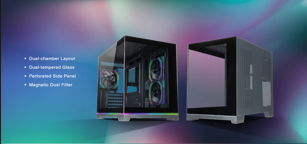 TECWARE VXN GLOW M TG MATX PC CASE WITH 3 ARGB FANS - BLACK | Shopee ...
