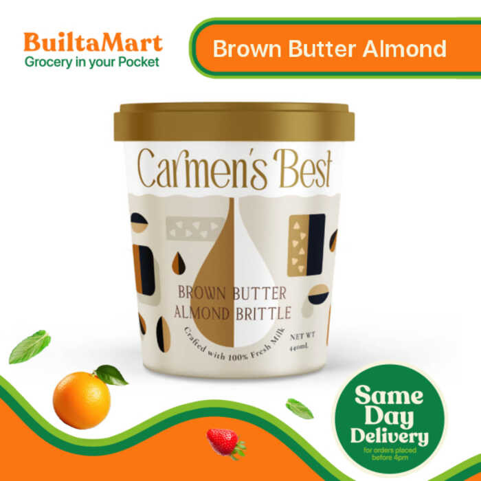 Carmen's Best Brown Butter Al Brittle Ice Cream (440Ml) | Shopee ...