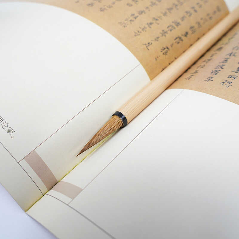Pure Wolf Hair Outline Brush Song Hui Slim Gold Script Calligraphy Fine ...