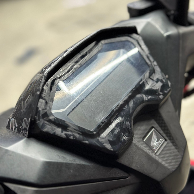 Honda Click V2 Panel Gauge Protector(FORGED CARBON+Clear Film Set ...