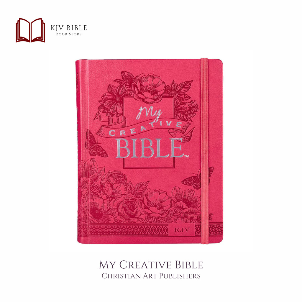 KJV030 | King James Version My Creative Bible Bright Pink Hardcover ...