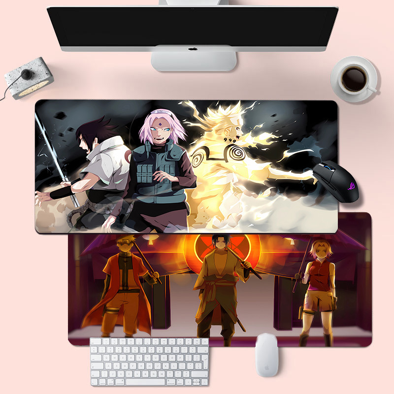 Naruto lotso Mouse pad Slip-Resistant DeskMat Custom Large Wide Gaming ...