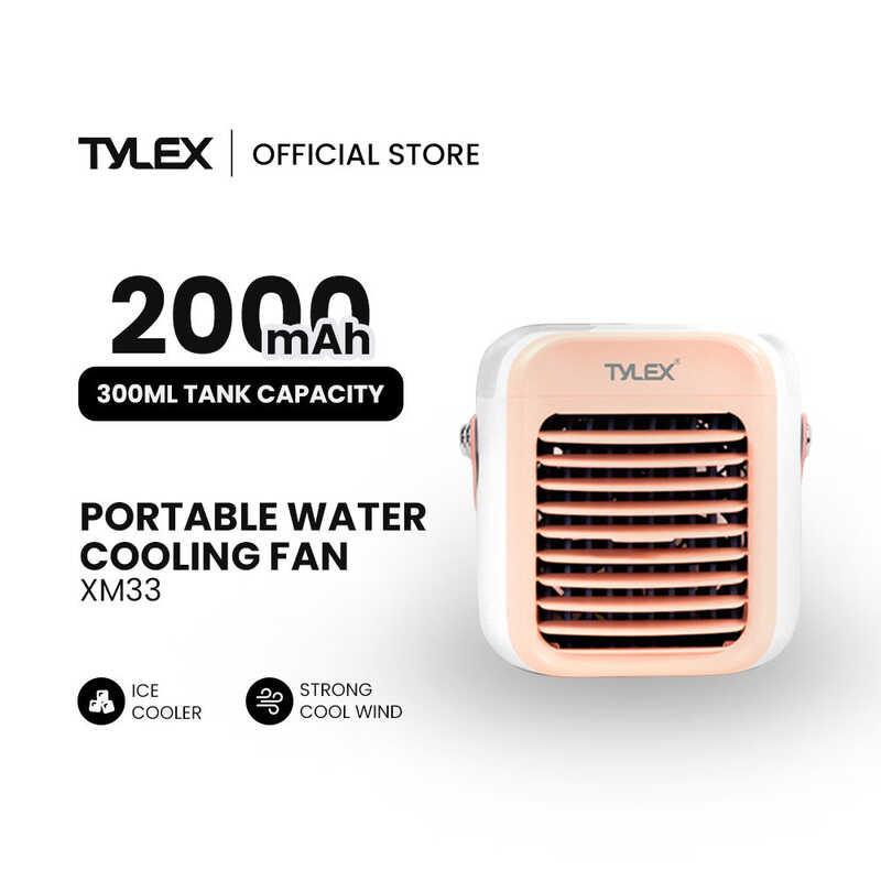 TYLEX Xm33 Portable Multi-Function Air Cooling Mini Fan 3 Speed Mode ...