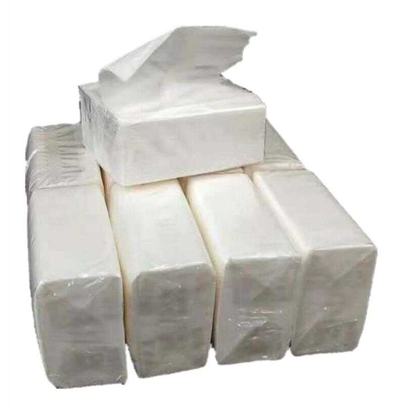 8Pcs Paper Tissue Native Wood Pulp Facial Interfolded 3Ply Toilet White ...