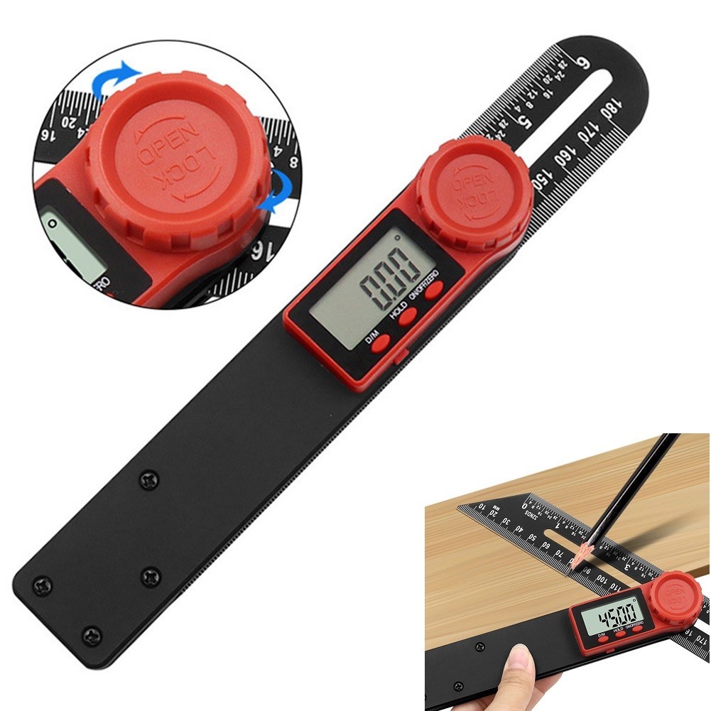 [COD] Electronic Level 360 Degrees LCD Digital Sliding T Bevel Gauge ...