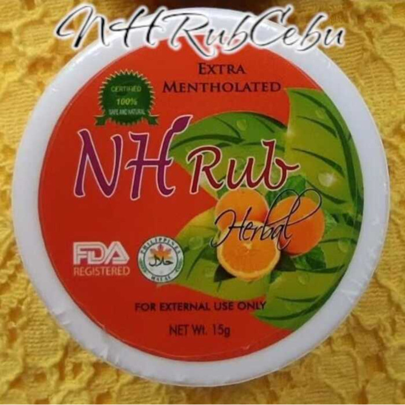 NH RUB Herbal ORANGE (Extra Mentholated) (Original) D19 | Shopee ...