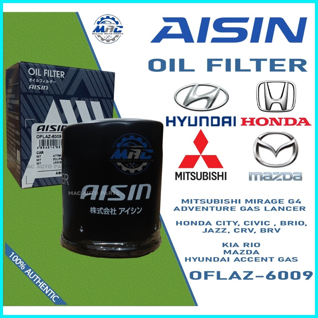 AISIN Oil Filter OFLAZ-6009 same as VIC C-415 C415 for MITSUBISHI ...