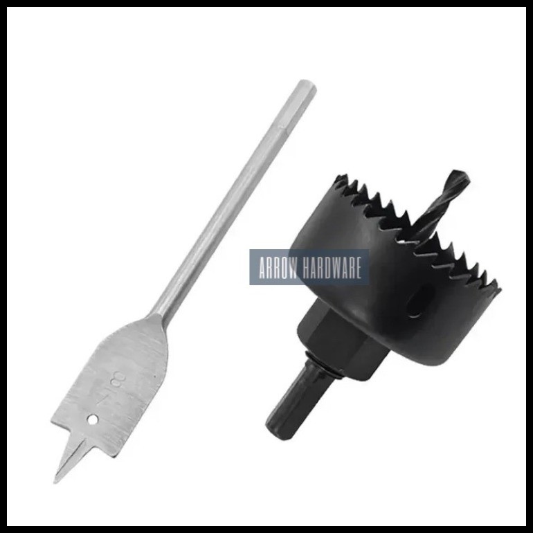 § 3PC Hole Saw Gypsum Board Hole Opener 32-54mm Ceiling Drilling Tool ...